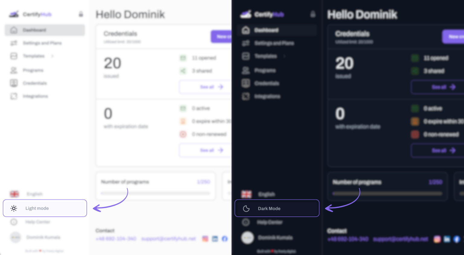 How to Change System Display Mode (Light, Dark)? - CertifyHub